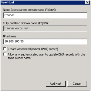 How to add FreeNAS 8 to Active Directory? | IT Blog