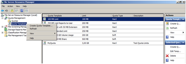 How to: Define file system quotas on Windows Server 2008 | IT Blog