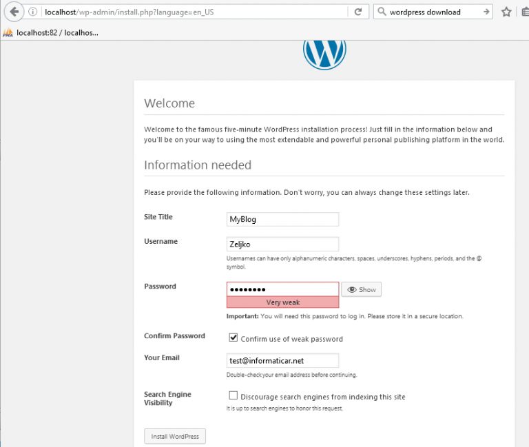 How To: Install Wordpress On Windows Server 2012 R2 (with IIS) | IT Blog