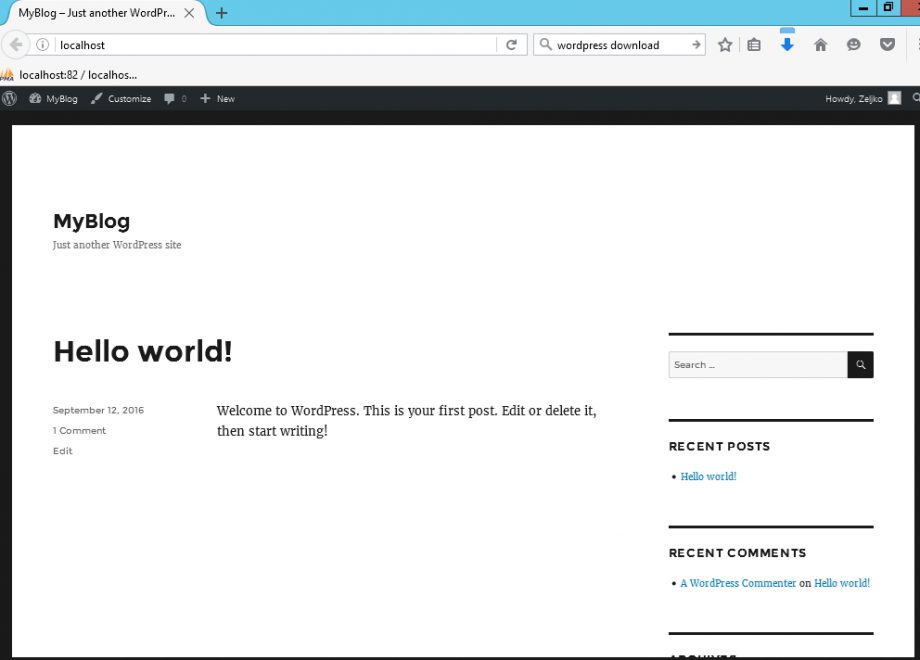 How To: Install Wordpress On Windows Server 2012 R2 (with IIS) | IT Blog