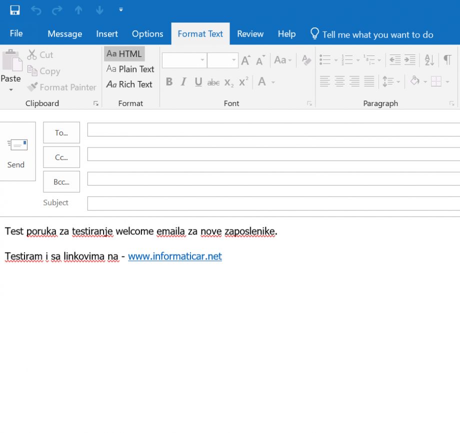 Create Welcome Email Message in Exchange 2013 | IT Blog