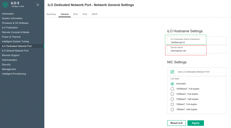 How to setup HP iLO AlertMail | IT Blog