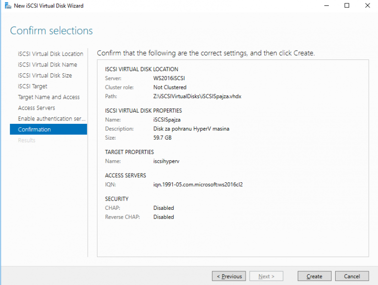 How to setup Windows Server 2016 as iSCSI Target | IT Blog