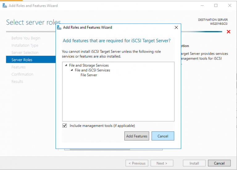 How to setup Windows Server 2016 as iSCSI Target | IT Blog