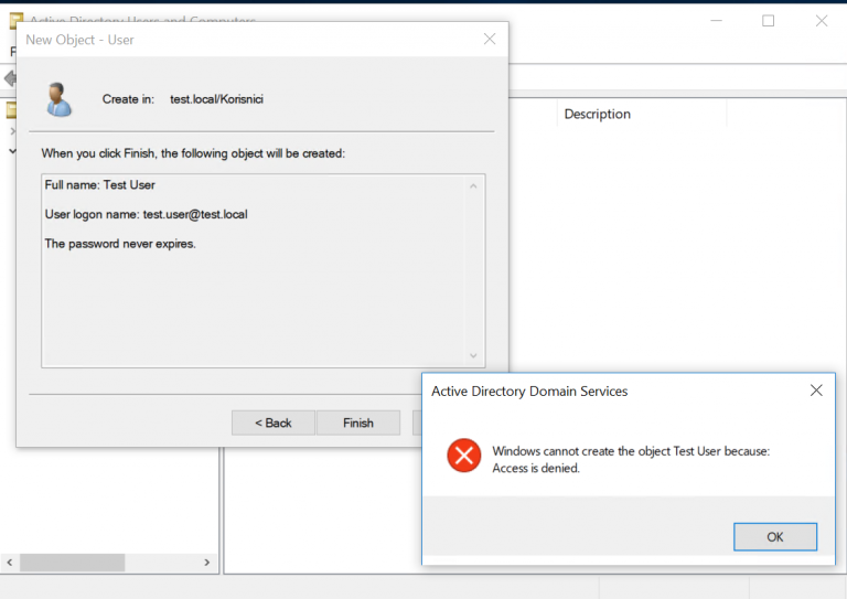 How to assign domain user right to administer Active Directory? | IT Blog