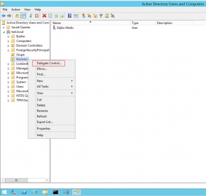 How to assign domain user right to administer Active Directory? | IT Blog