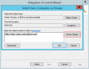 How to assign domain user right to administer Active Directory? | IT Blog