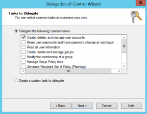 How to assign domain user right to administer Active Directory? | IT Blog