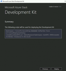 How to install ASDK - Azure On-Premises? | IT Blog