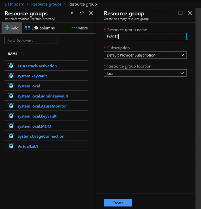 Create A Vm In Azure Stack Asdk From Uploaded Vhd It Blog