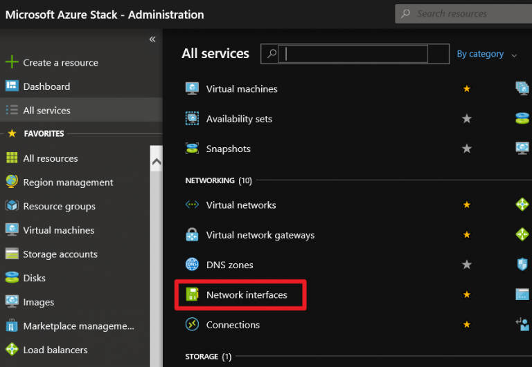 Create a VM in Azure Stack (ASDK) from uploaded VHD | IT Blog
