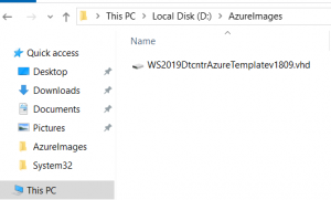 Create a VM in Azure Stack (ASDK) from uploaded VHD | IT Blog