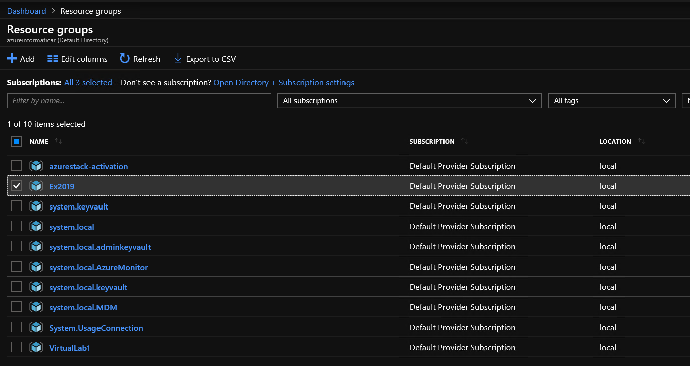 Create a VM in Azure Stack (ASDK) from uploaded VHD | IT Blog