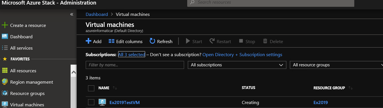 Create A Vm In Azure Stack Asdk From Uploaded Vhd It Blog