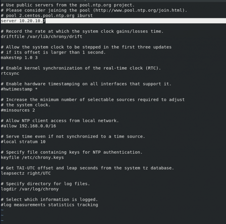 Install Ntp Server Centos Red Hat It Blog