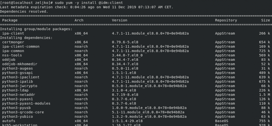 Add client to FreeIPA domain on CentOS / Red Hat | IT Blog