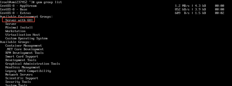 Install GUI on CentOS / RHEL | IT Blog