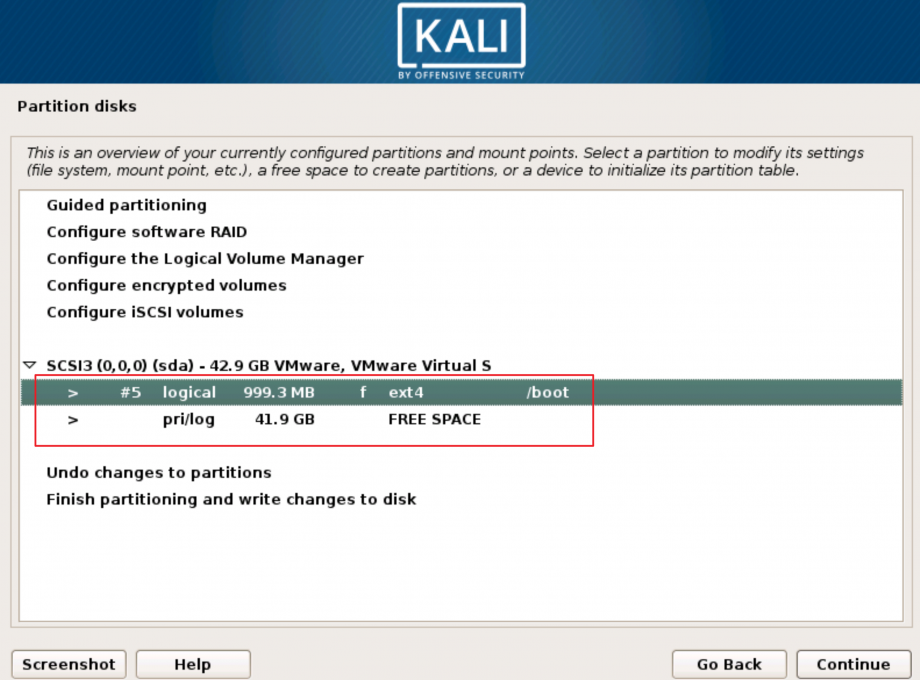 How to Manually Partition and Encrypt (Kali) Linux | IT Blog