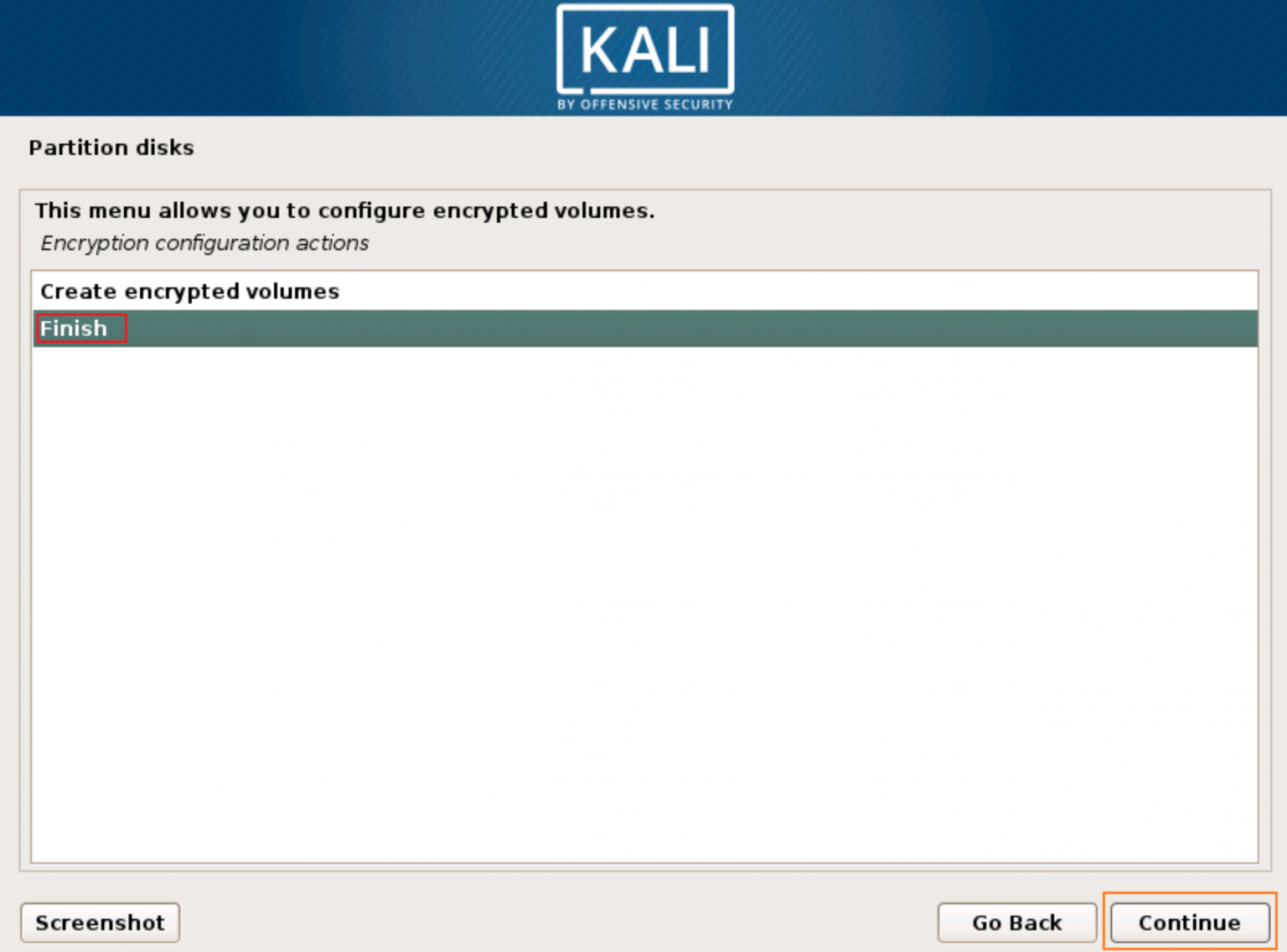 How to Manually Partition and Encrypt (Kali) Linux | IT Blog