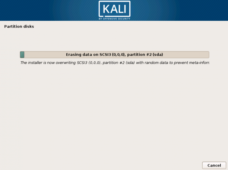 How to Manually Partition and Encrypt (Kali) Linux | IT Blog