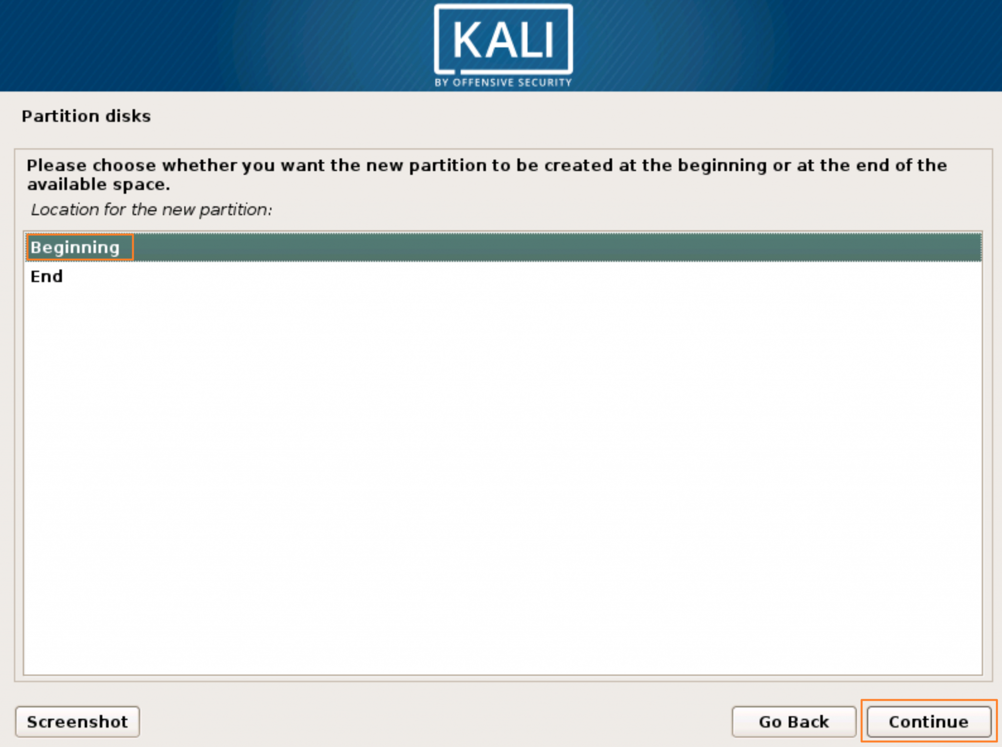 How To Manually Partition And Encrypt Kali Linux It Blog