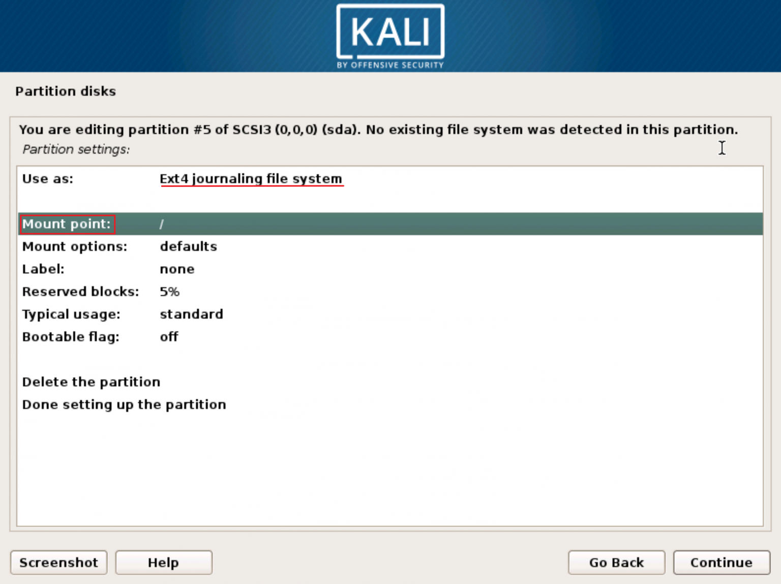 How To Manually Partition And Encrypt Kali Linux It Blog