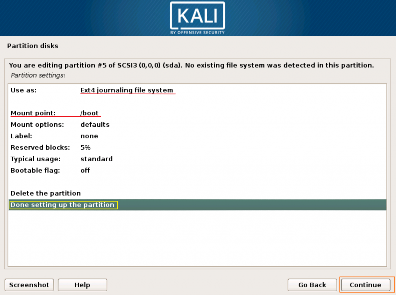 How to Manually Partition and Encrypt (Kali) Linux | IT Blog