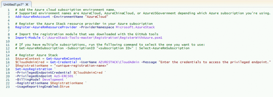 Register your Azure Stack (ASDK) with Azure AD | IT Blog