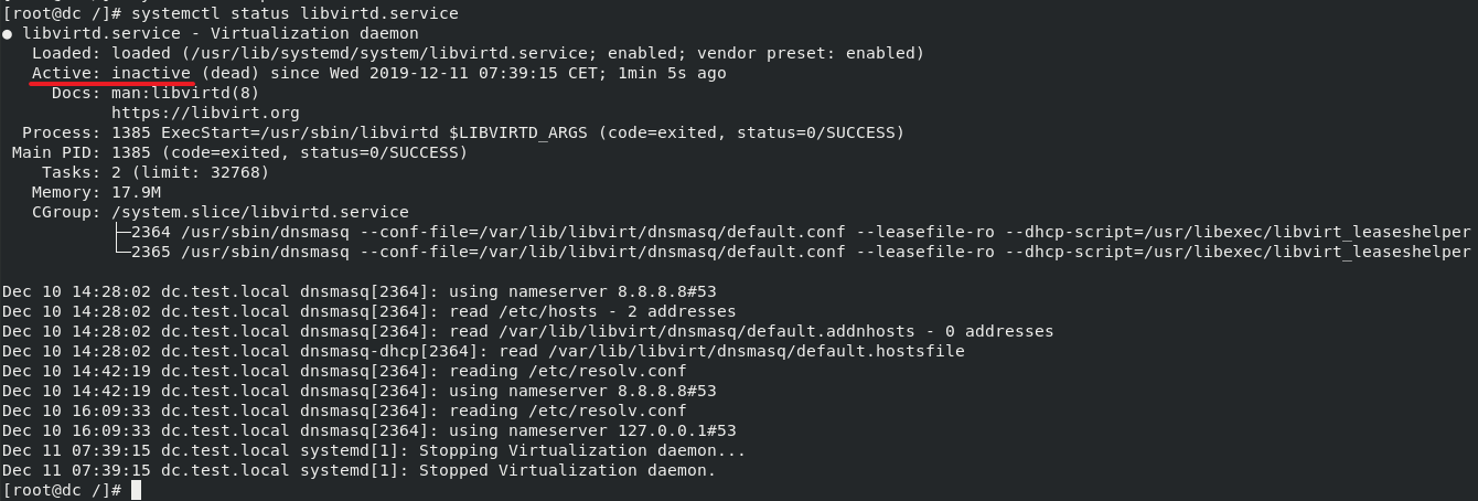 Disable virbr0 nic in CentOS / Red Hat | IT Blog