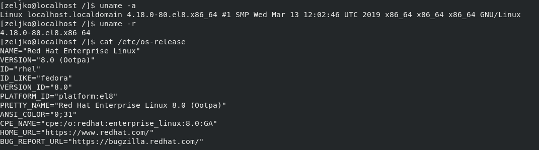 How to check Red Hat OS version & update OS | IT Blog