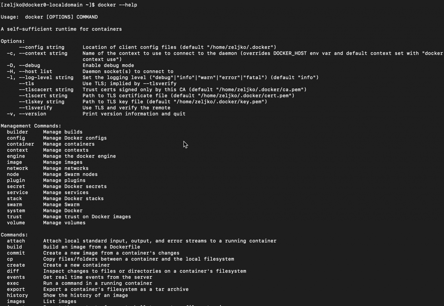 Basic Docker Commands For Centos Rhel It Blog