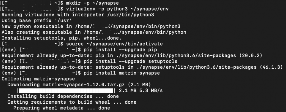 Install Matrix Synapse On Centos 8 It Blog