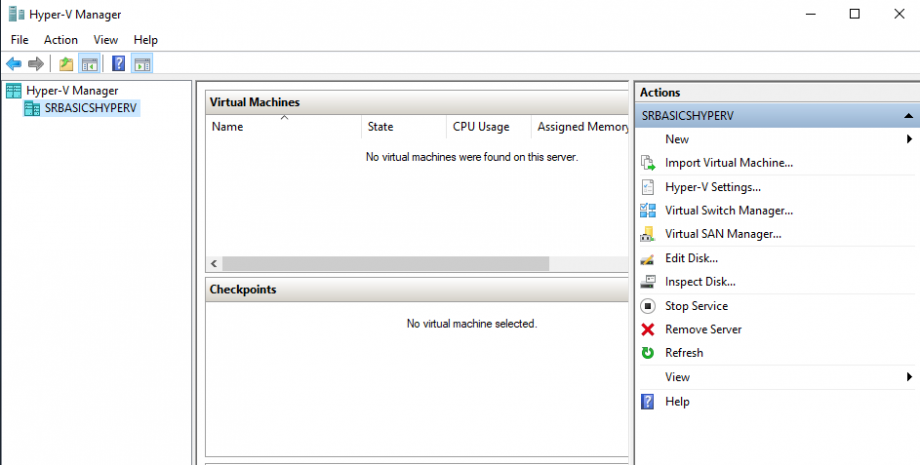 Server Basics 03: How to install Hyper-V virtualization platform. | IT Blog