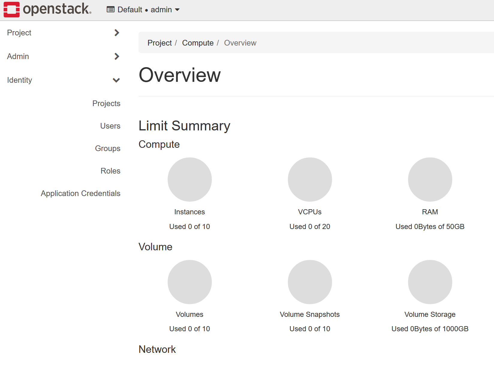 OpenStack – Domains menu missing in Horizon Dashboard (CentOS) | IT Blog OpenStack – Domains menu missing in Horizon Dashboard (CentOS) | IT Blog
