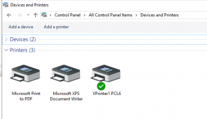 How to create virtual printer for testing purposes | IT Blog