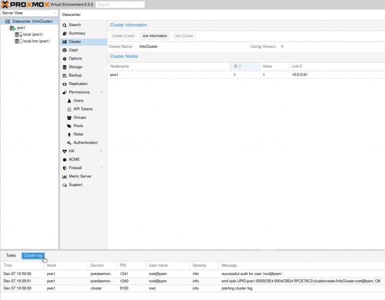 How to setup Proxmox Cluster/HA | IT Blog