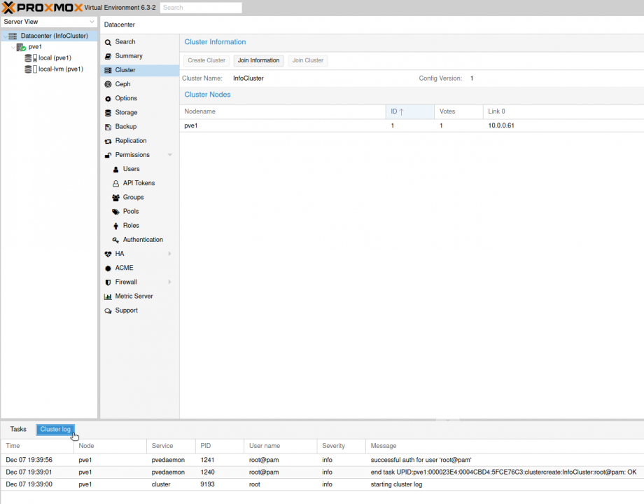How to setup Proxmox Cluster/HA | IT Blog