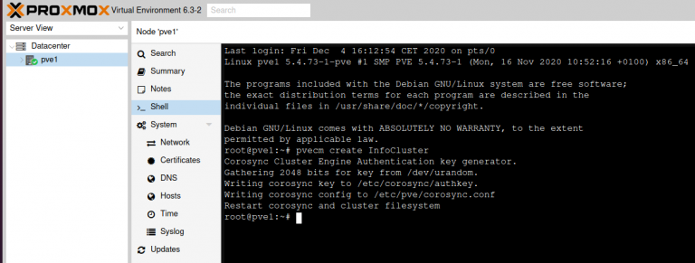 How to setup Proxmox Cluster/HA | IT Blog