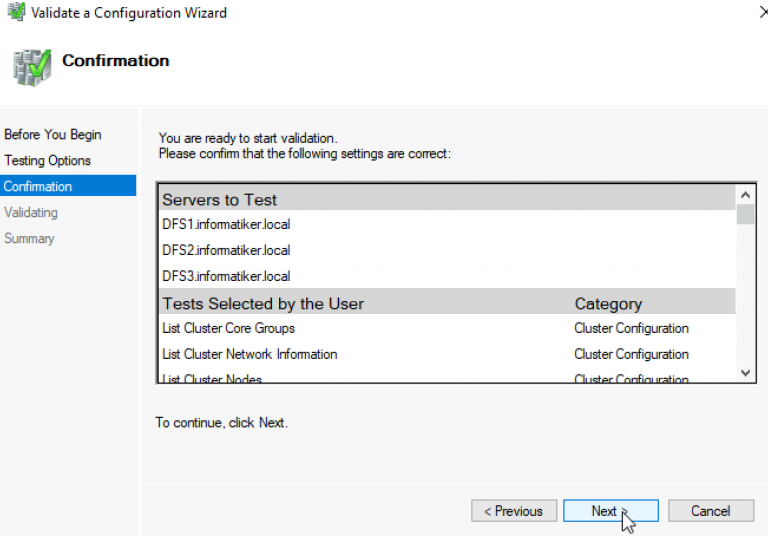Add a new node to Windows Server Failover Cluster | IT Blog