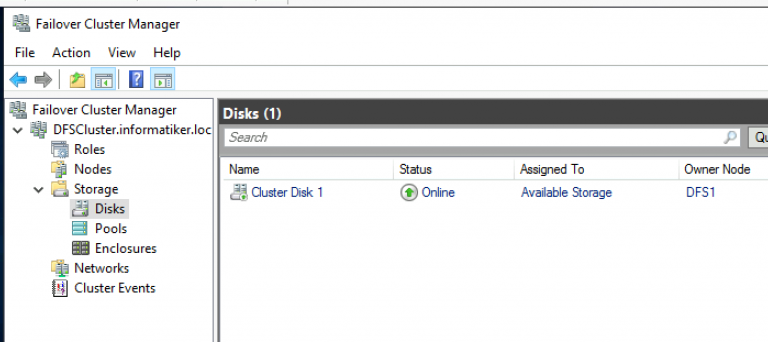 How to create File Share cluster (DFS) on Windows Server | IT Blog