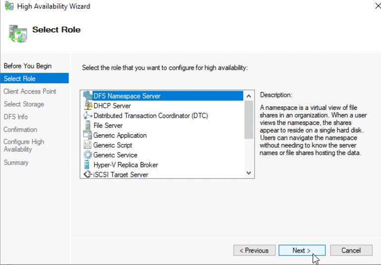 How To Create File Share Cluster Dfs On Windows Server It Blog