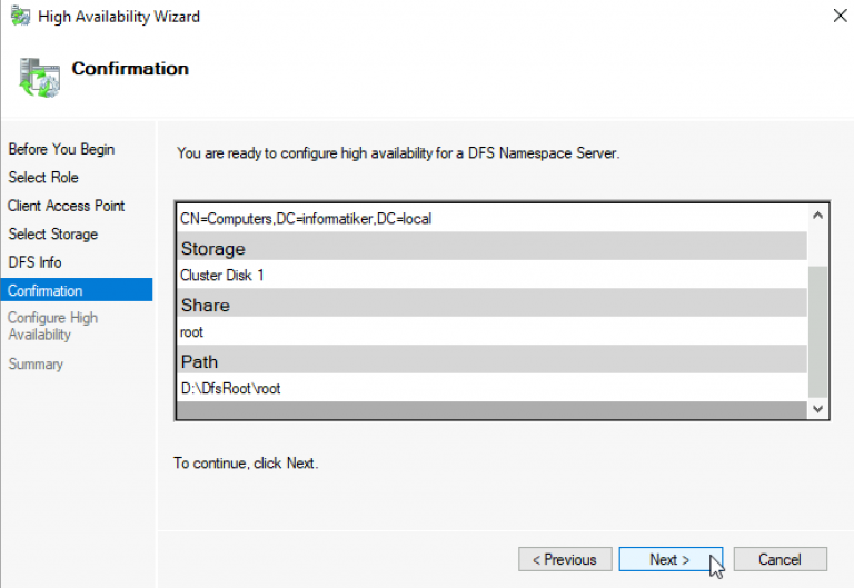 How To Create File Share Cluster Dfs On Windows Server It Blog 