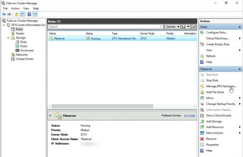 How To Create File Share Cluster Dfs On Windows Server It Blog