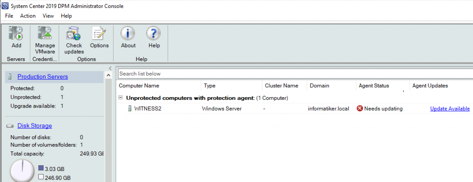 How to configure DPM 2019 (for Hyper-V backup) | IT Blog