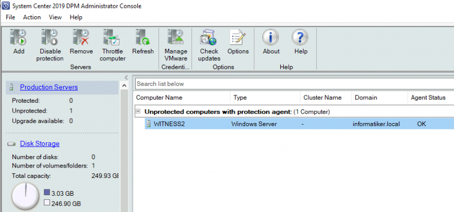 How to configure DPM 2019 (for Hyper-V backup) | IT Blog
