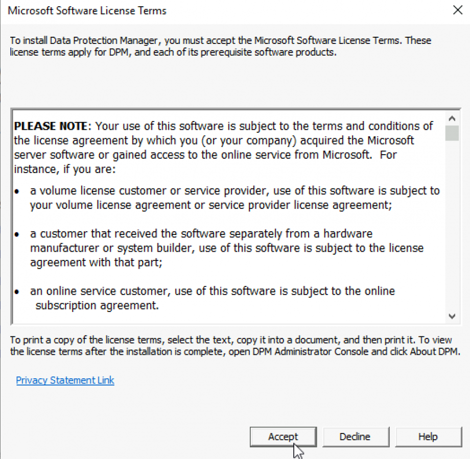 How to install DPM 2019 (Hyper-V backup) | IT Blog