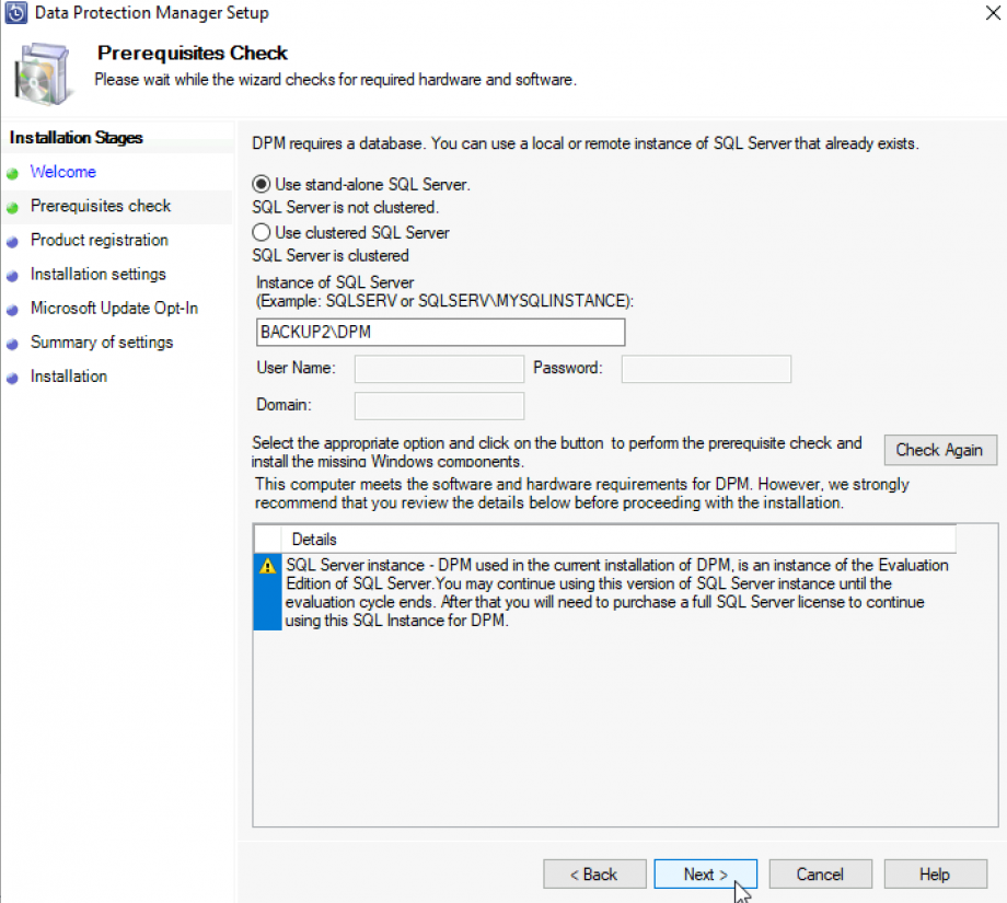 How to install DPM 2019 (Hyper-V backup) | IT Blog