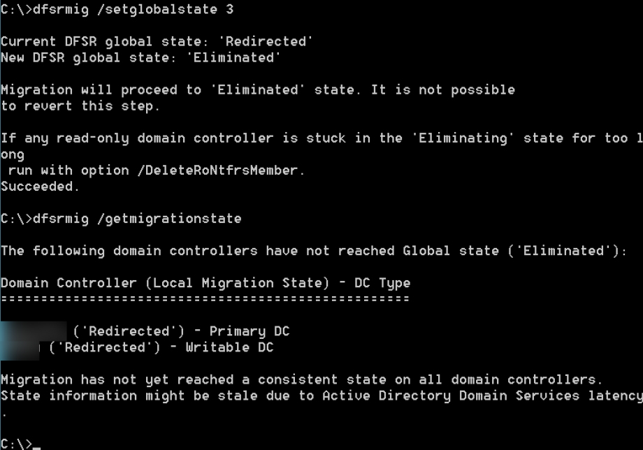 Demote Windows Server 2012 R2 DC (FRS to DFS Migration is also covered ...