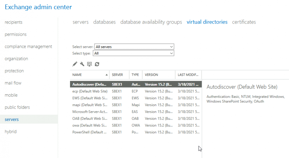 Basic configuration of Exchange Server 2019 | IT Blog