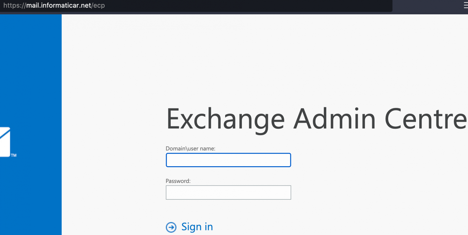 Disable Access to the Exchange 2019 ECP from the internet | IT Blog